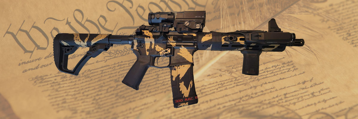 Brushstroke Camo – Silverback Cerakote