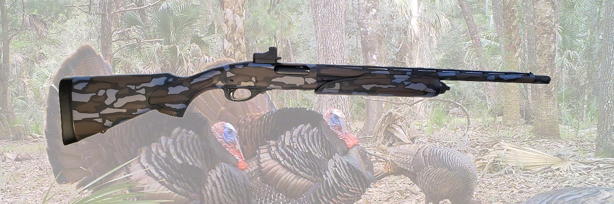 Shotgun in Treebark Camo – Silverback Cerakote